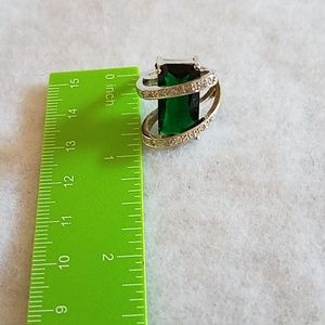 Jewelry | Emerald Rectangular Cut Ring | Poshmark